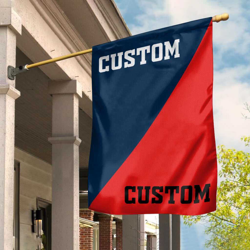 Custom House Divided Flag, Personalized House Divided Flag, Custom ...