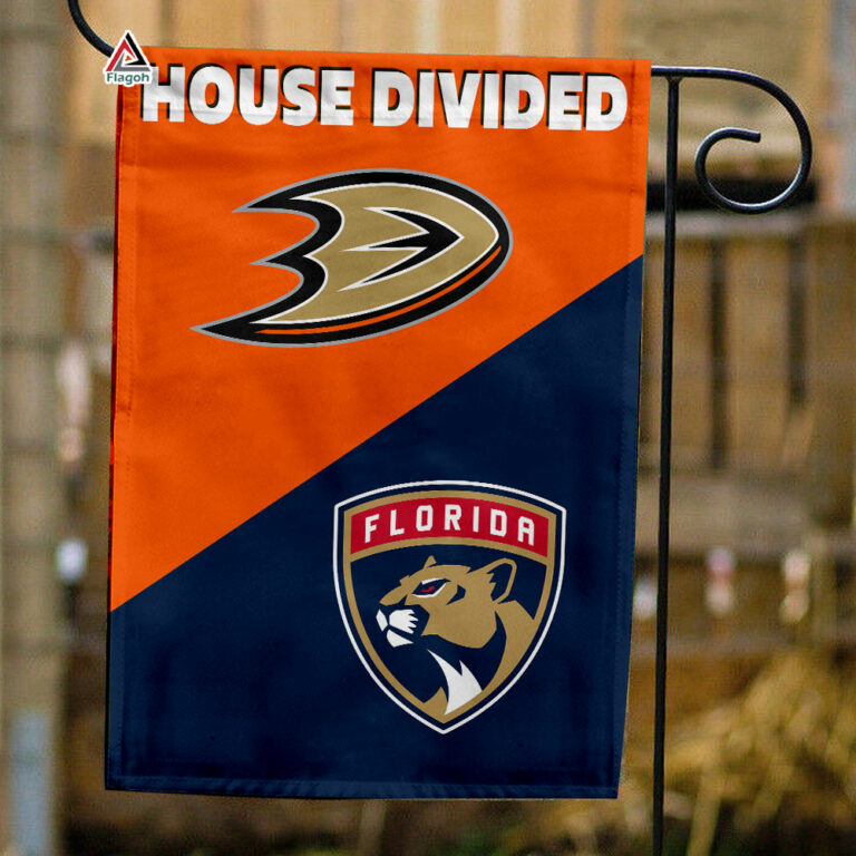 Ducks vs Panthers House Divided Flag, NHL House Divided Flag - Flagoh