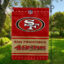 San Francisco 49ers Football Team Flag, NFL Premium Two-sided Vertical ...