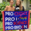 Pro Choice Pro Love Pro Science Pro Biden Flag - Flagoh
