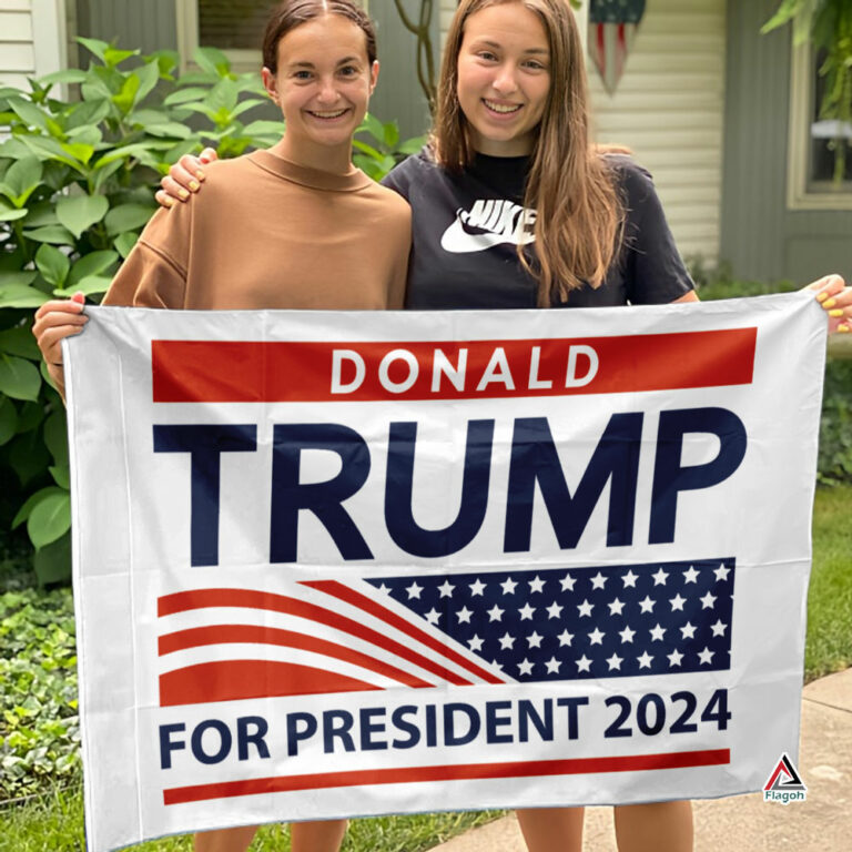 Trump Flag for 2024 President, Re-Elect Donald Trump 2024 Flag - Flagoh