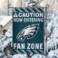 Philadelphia Eagles Fan Zone Flag, NFL Welcome Sport Flag - Flagoh