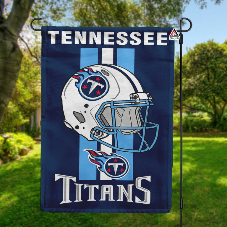 Tennessee Titans Helmet Vertical Flag, Titans NFL Outdoor Flag - Flagoh