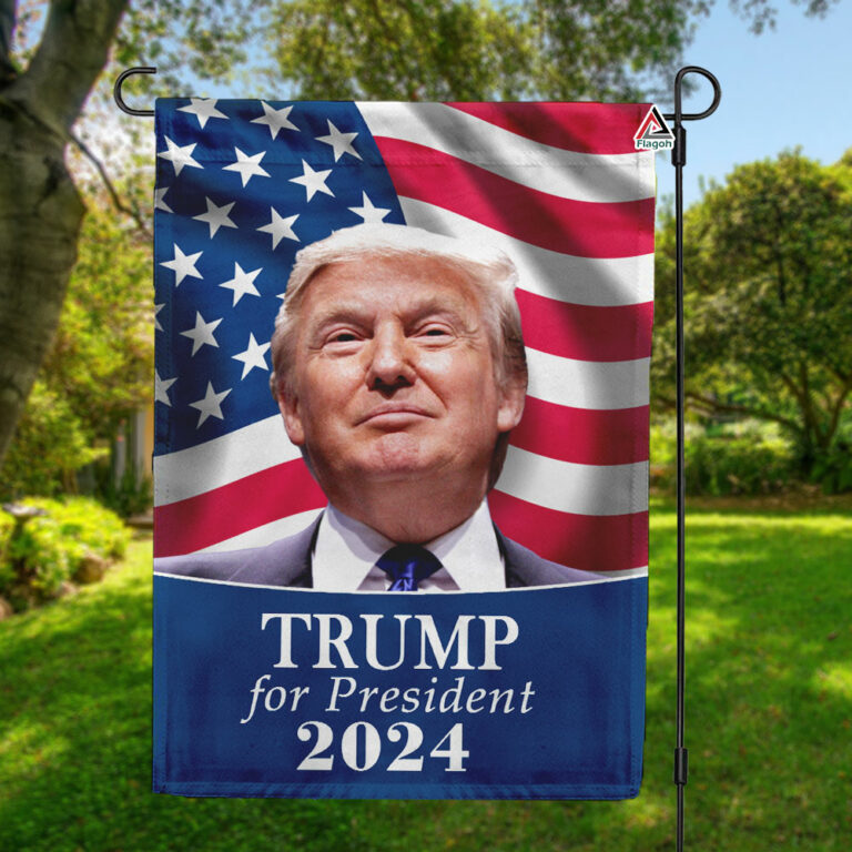 Trump For Presisdent 2024 Flag, Republican Supporters Yard Flag ...