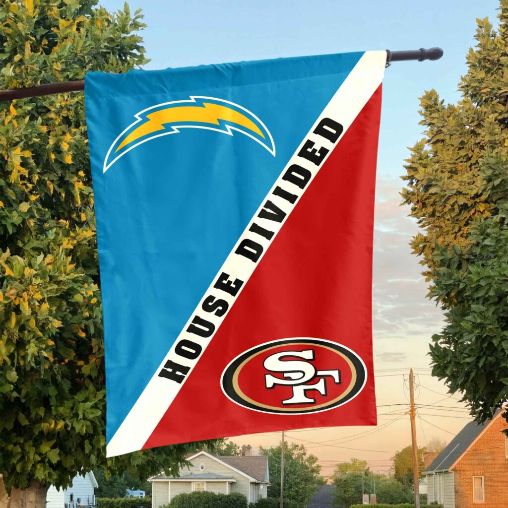 NFL House Divided Flags: Canvas Of Rivalry And Unity