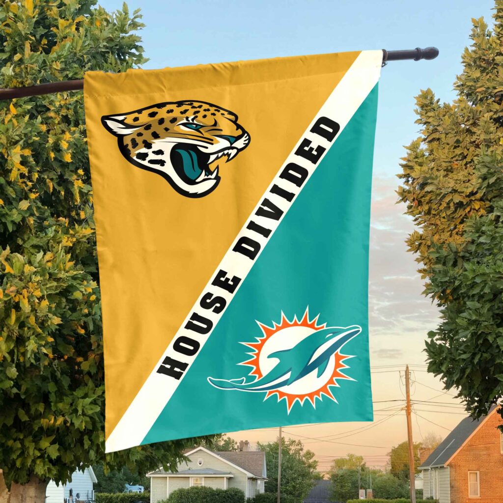 Nfl House Divided Flags