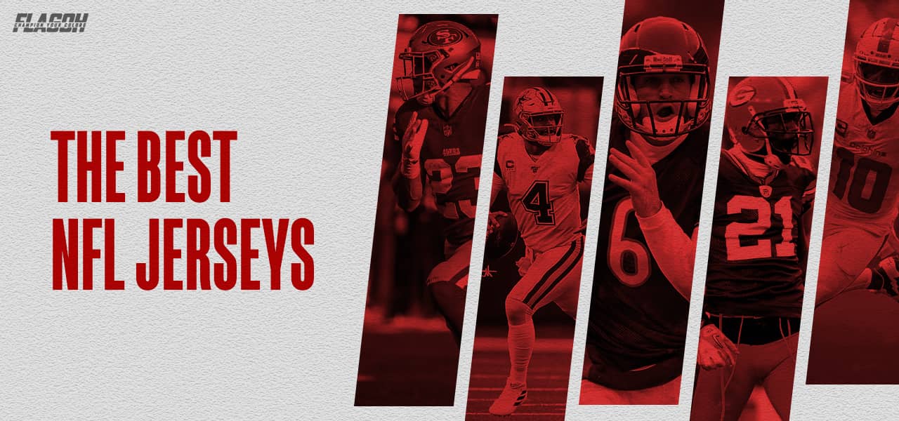 Ranking The Best NFL Jerseys Of All Time With FlagOh
